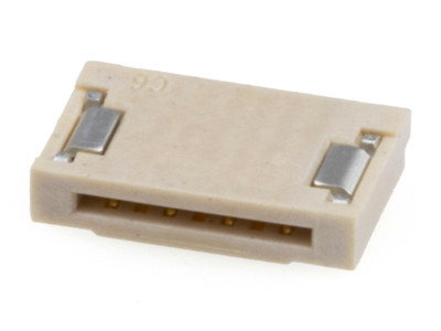 0.50mm Pitch Easy-On FFC/FPC Connector, Surface Mount, Right-Angle, Non-ZIF, Dual Contact Style, 1.20mm Mated Height, 7 Circuits, Gold (Au) Plating for sale