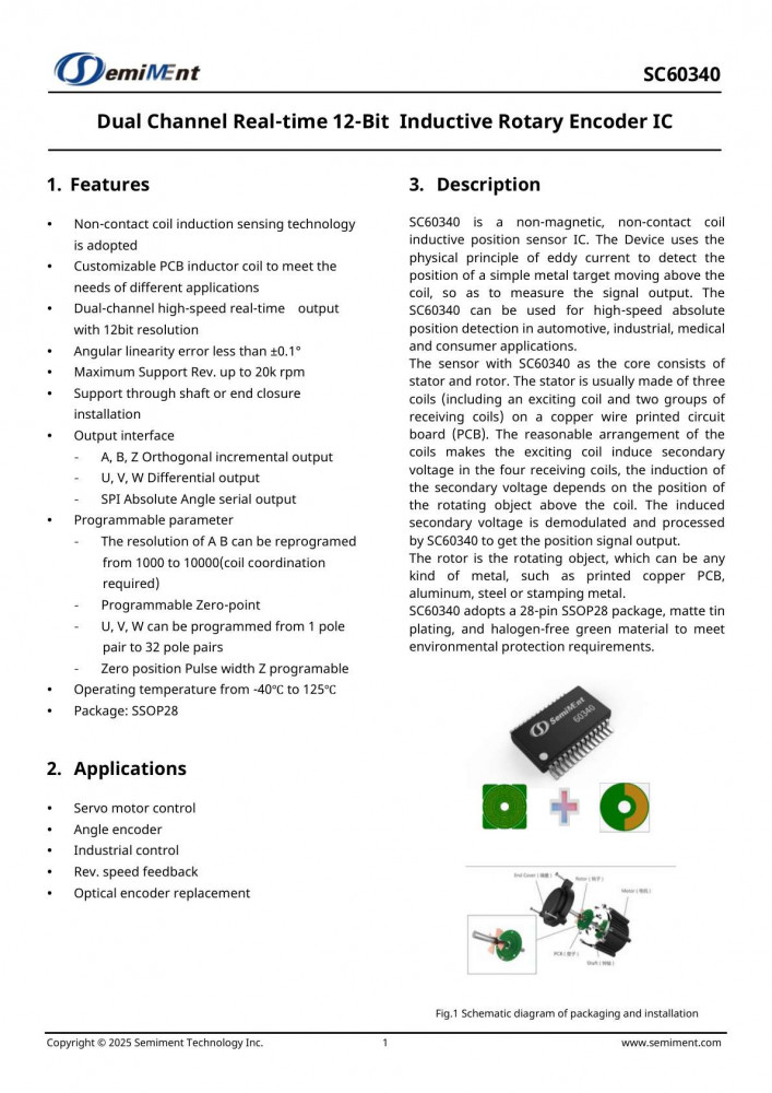 Technical document page 1