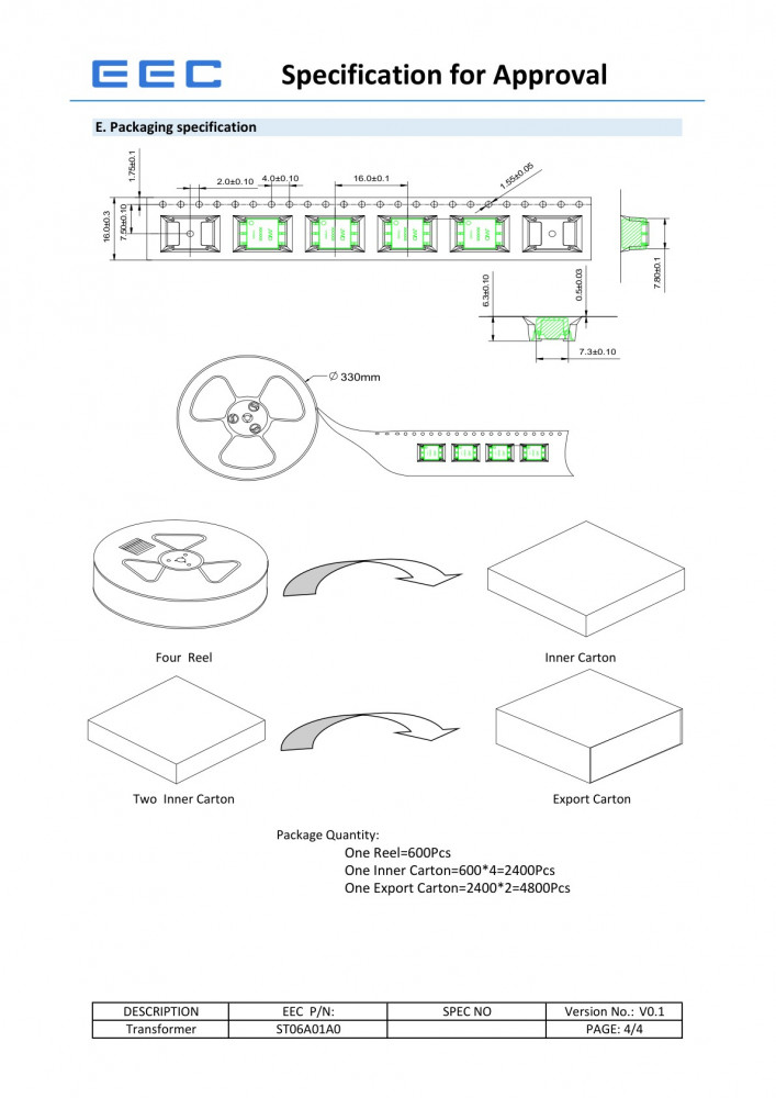 ST06A01A0 specification page 5