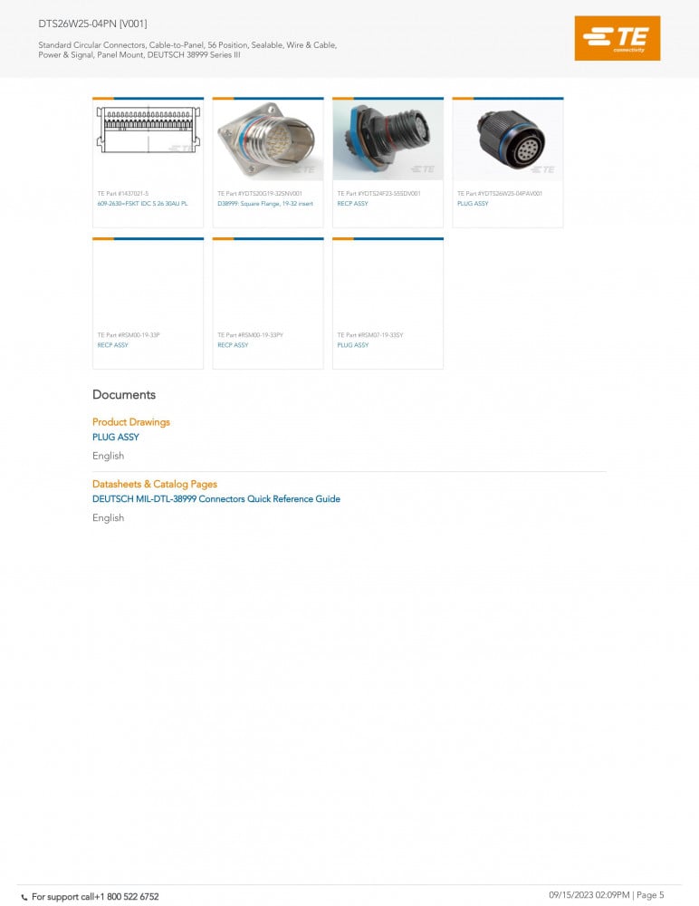 M39029/5-118 technical document page 5