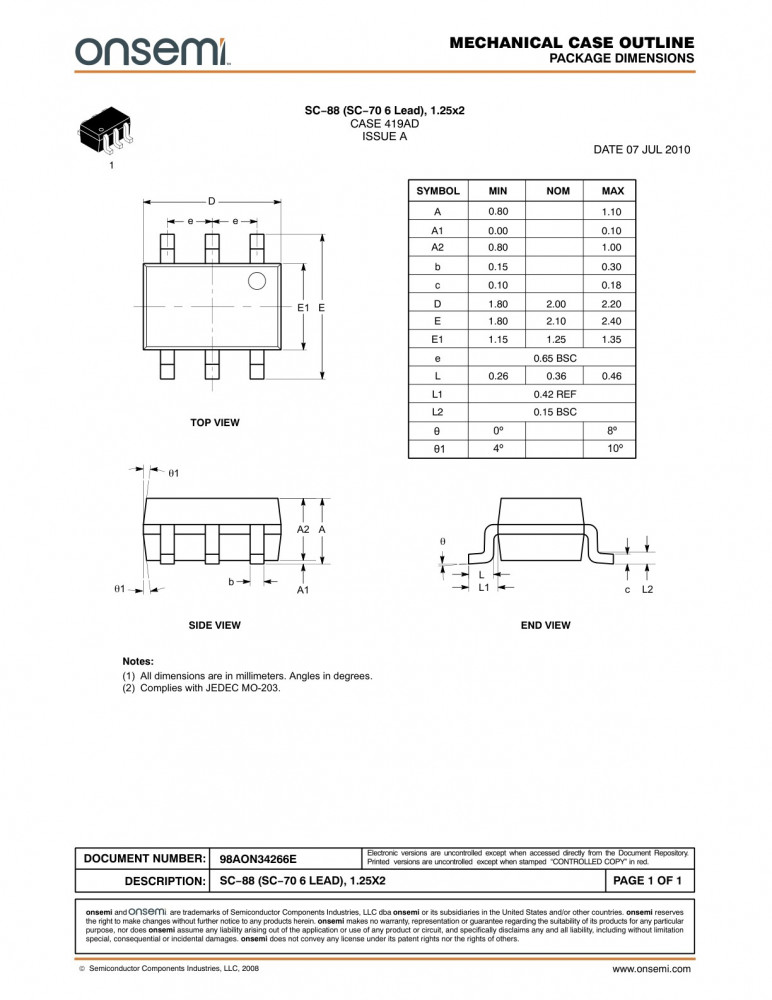 CAT4004A technical document page 9