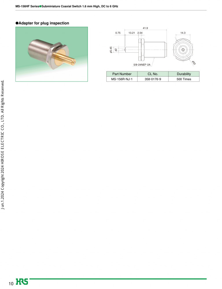 HRS MS-156HF document page 10