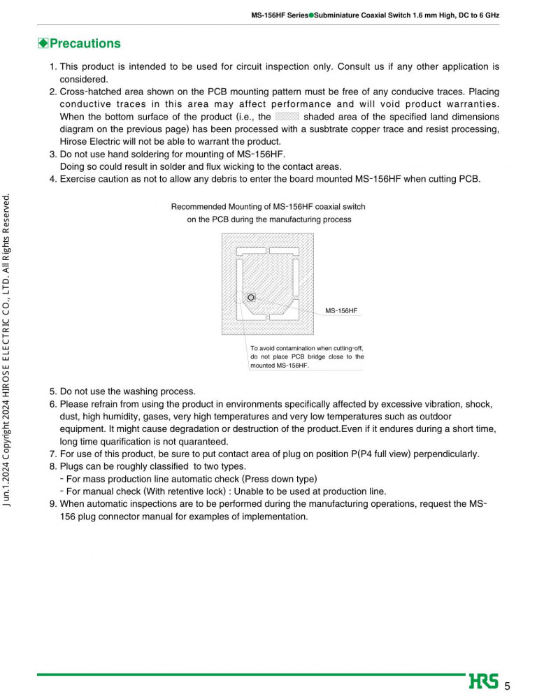 HRS MS-156HF document page 5