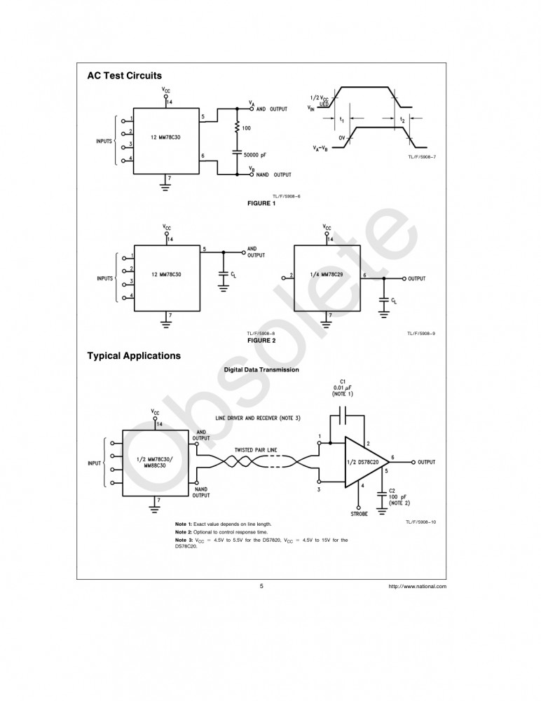 MM78C29J/883 datasheet page 6
