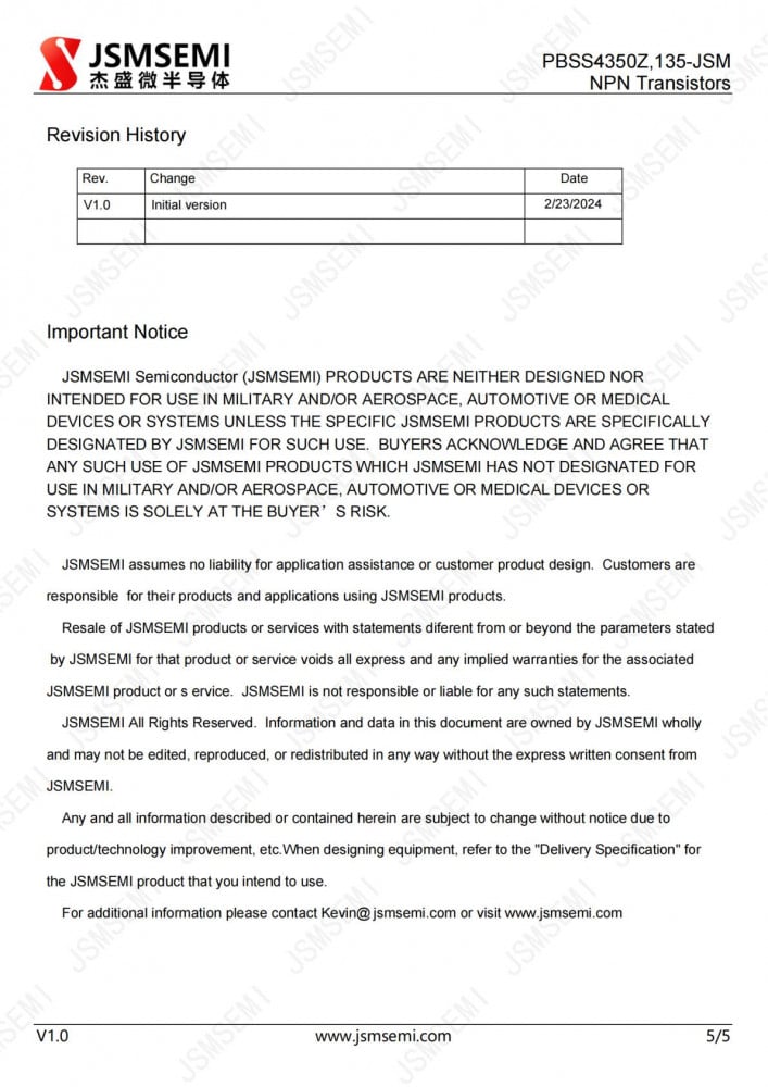PBSS4350Z,135-JSM datasheet page 5