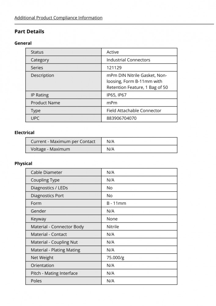 Molex 1211290264 drawing page 2