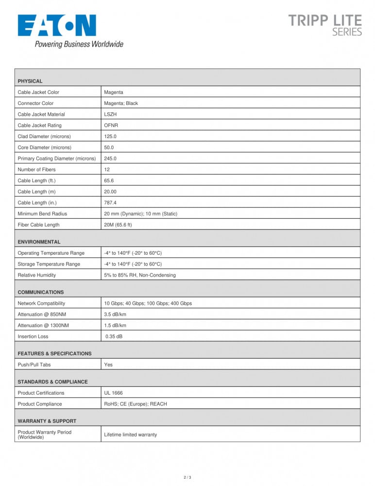 N845B-20M-12-MG technical document page 2