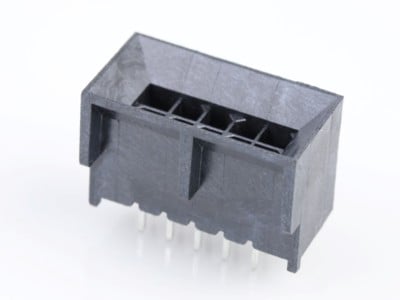 Micro-Fit BMI Header, Surface Mount Compatible, Dual Row, Vertical, with PCB Polarizing Peg, 20 Circuits, 2.54µm Matte Tin (Sn) Plating, Straight Tails