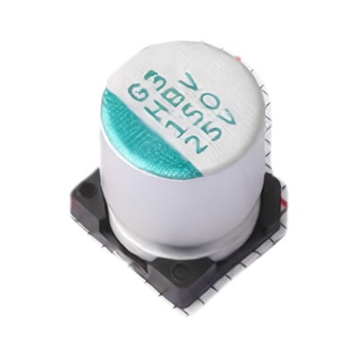 Lelon HBW151M1VTR-0810K Aluminum Polymer Capacitor