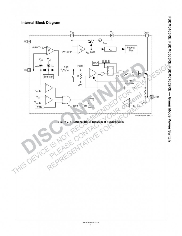FSDM0565RE datasheet page 4