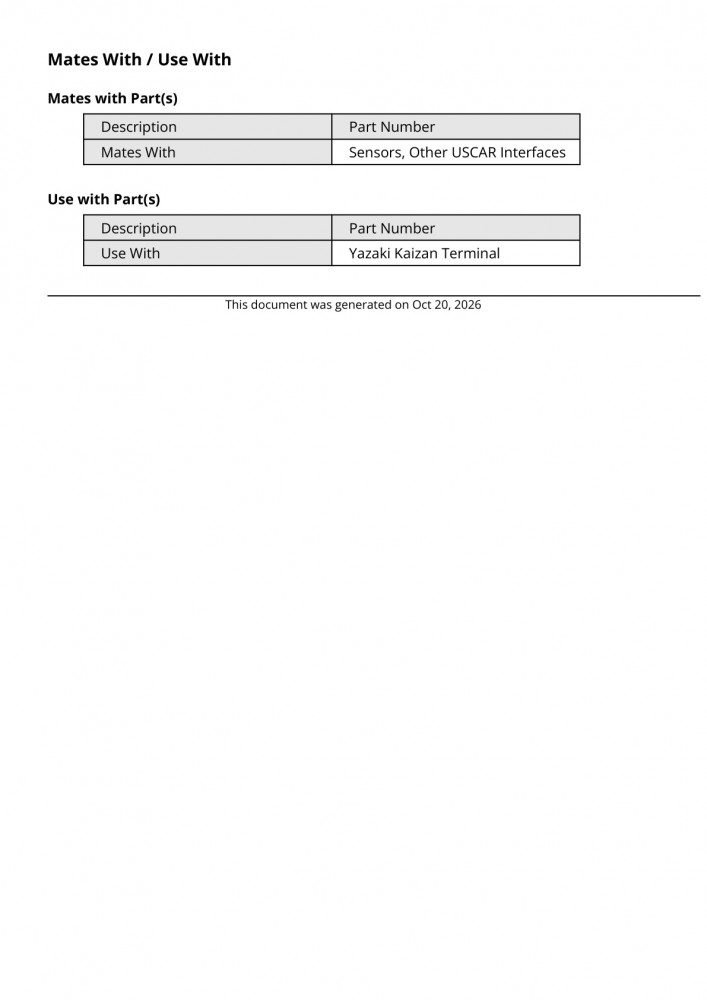 MOLEX 314047134 technical document preview, page 3