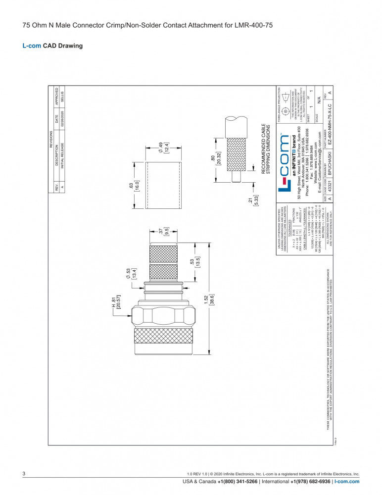 EZ-400-NMH-75-X-LC datasheet page 3