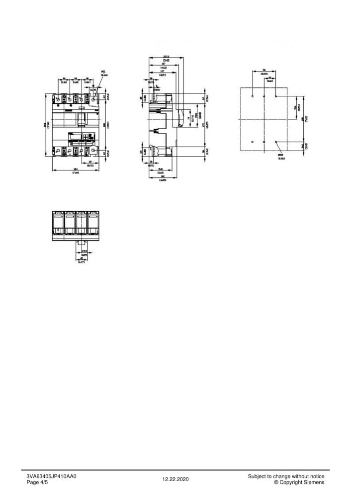 SIEMENS 3VA6340-5JP41-0AA0 document page 4
