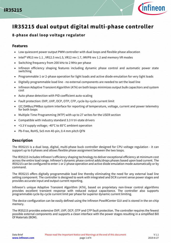 IR35215 document page 1