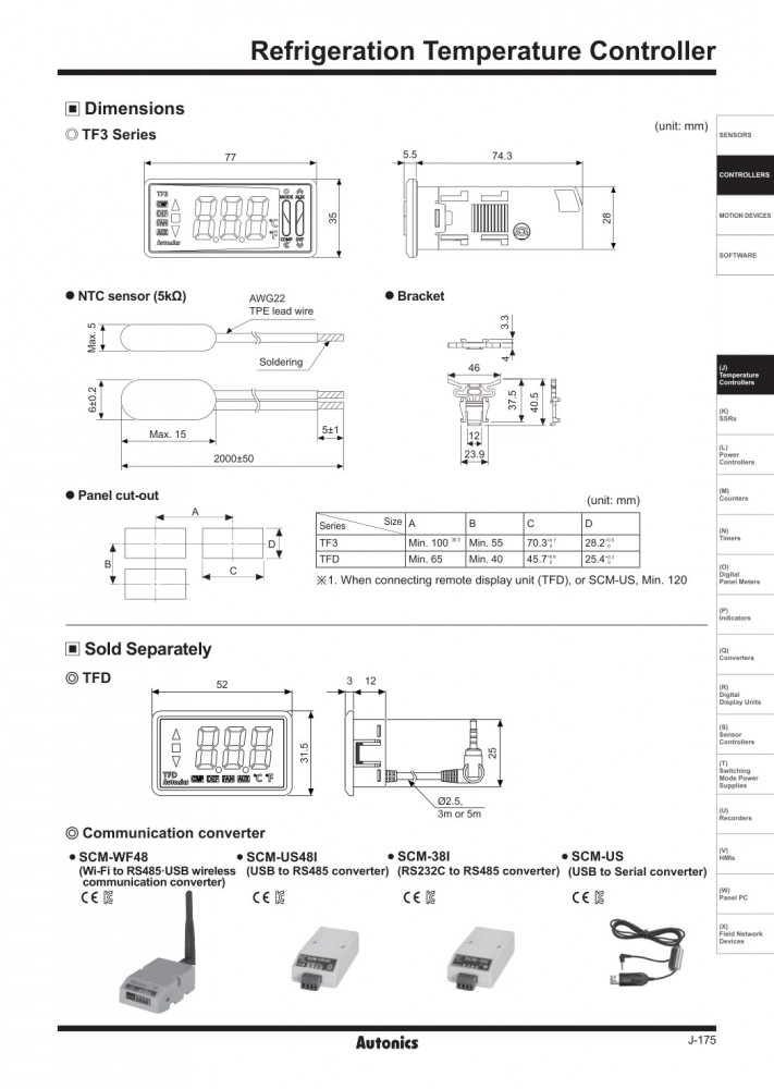 TF3 Series document page 5