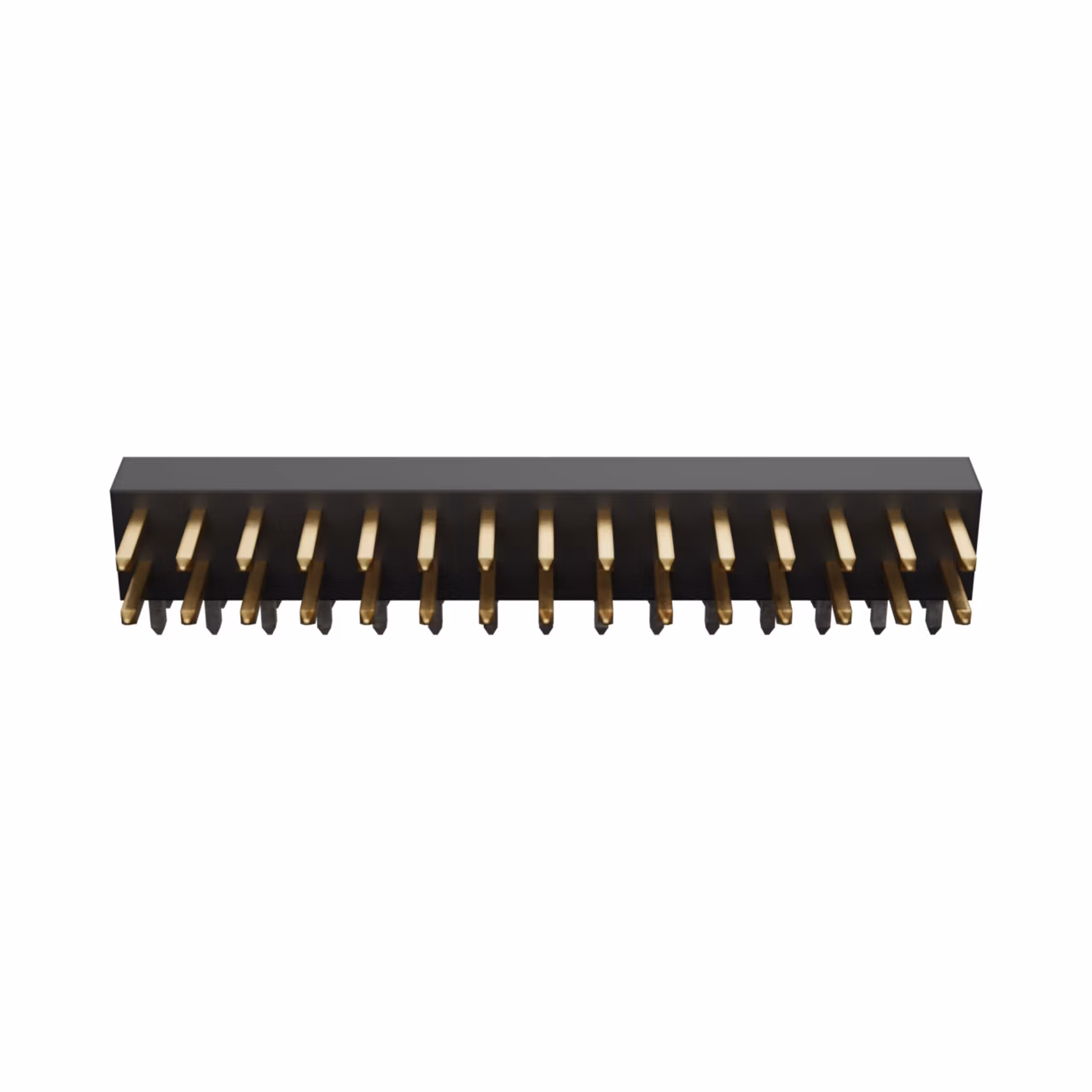 2.00mm Pitch Milli-Grid Header, Right-Angle, Through Hole, 30 Circuits, 0.38µm Gold (Au) Plating, Mating Pin Length 4.00mm, Tail Length 2.16mm, Tray, Lead-Free for sale