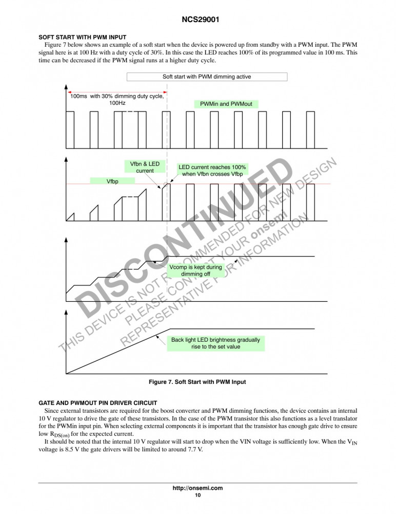 NCS29001 technical document, page 10