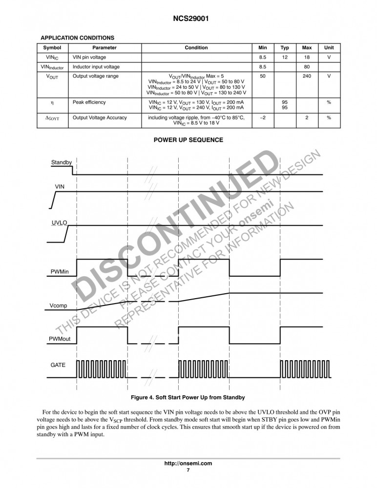 NCS29001 technical document, page 7