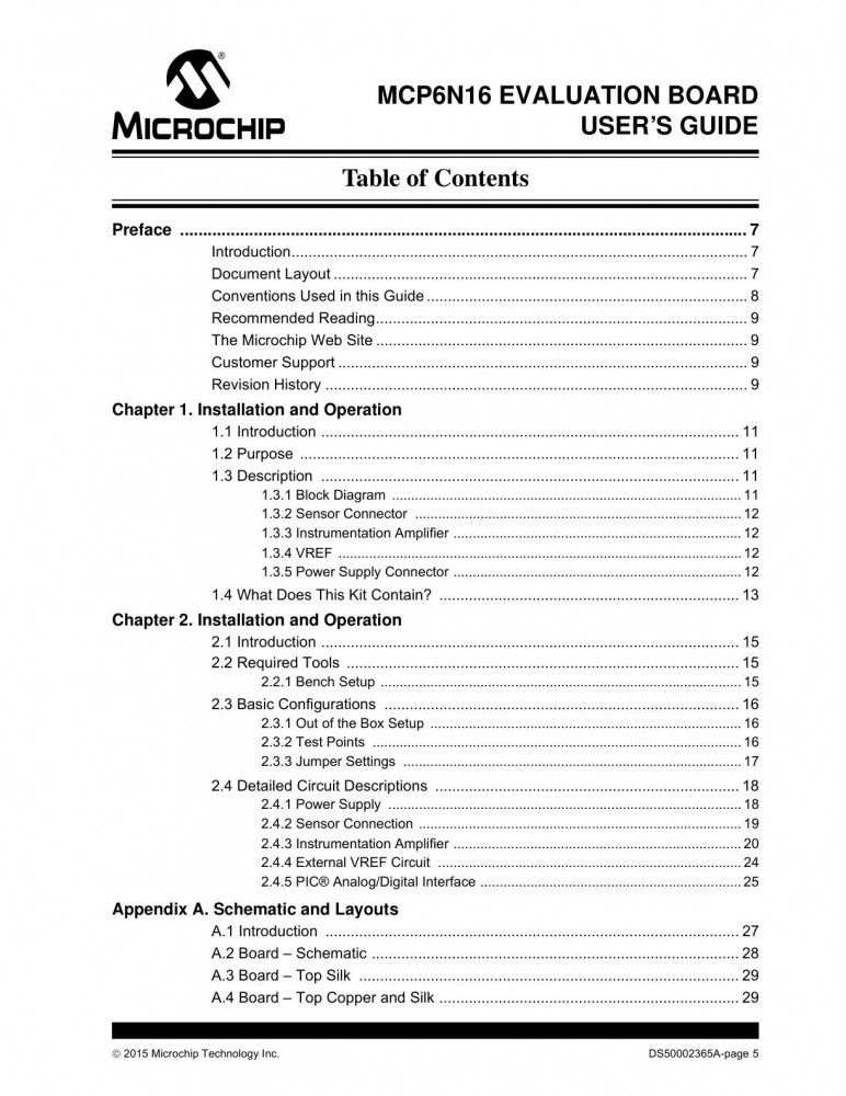 ADM00640 MCP6N16 Evaluation Board User's Guide page 5