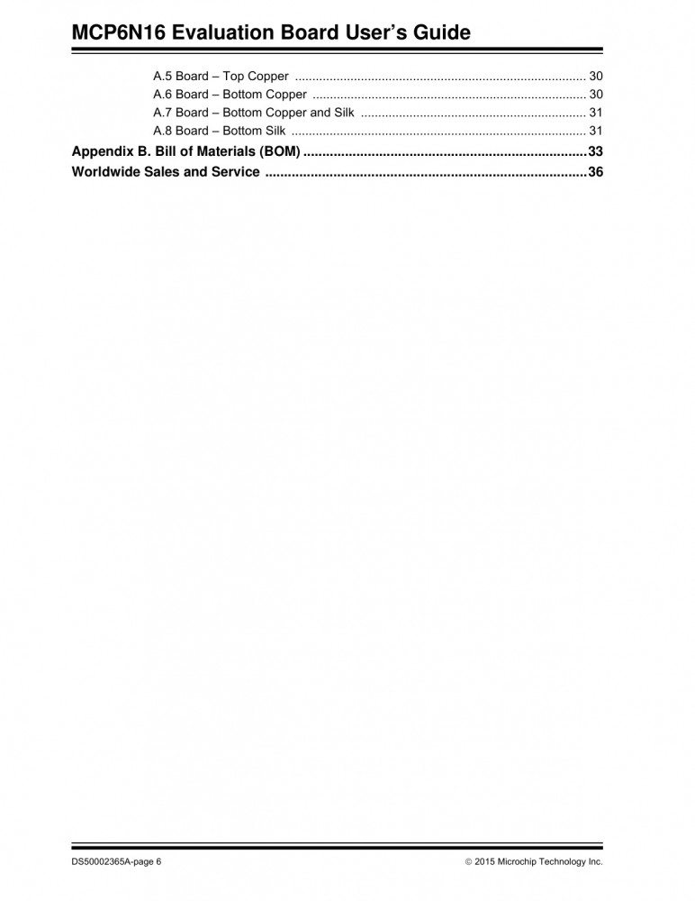 ADM00640 MCP6N16 Evaluation Board User's Guide page 6