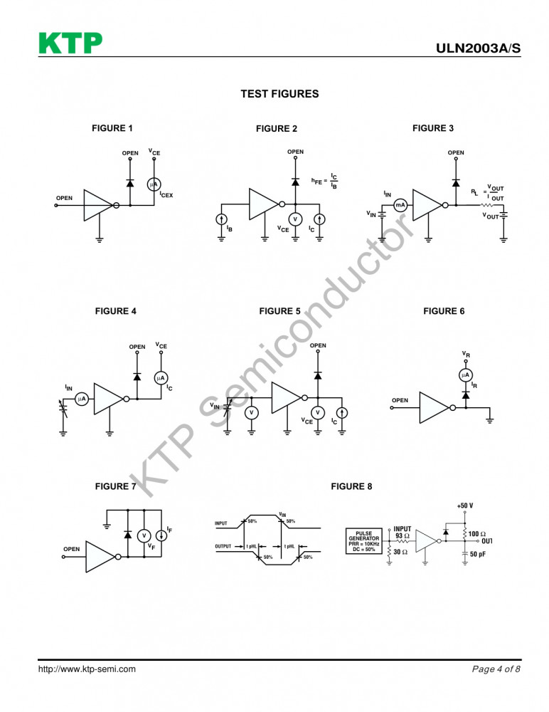 ULN2003S datasheet page 4
