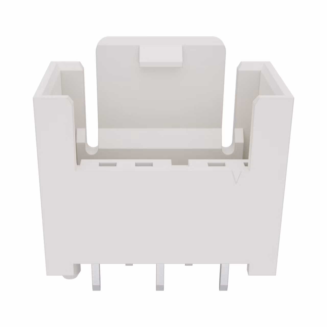Appli-Mate RAST 2.5 Header, Vertical, 5 Circuits, Tin (Sn) Plating, Glow-Wire Capable, Positioning Keys A, B, D, and E Blocked, with Latch, Natural for sale