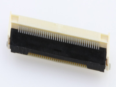 0.50mm Pitch Easy-On FFC/FPC Connector, 1.90mm Height, Single Bottom Contact (FS19), Right-Angle, Surface Mount, ZIF, 7 Circuits