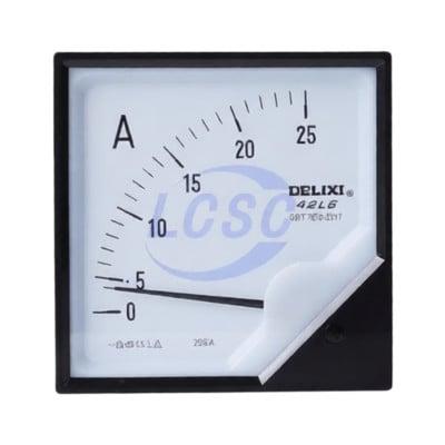 Delixi Electric 42L6A250 Analog Panel Ammeter Chip