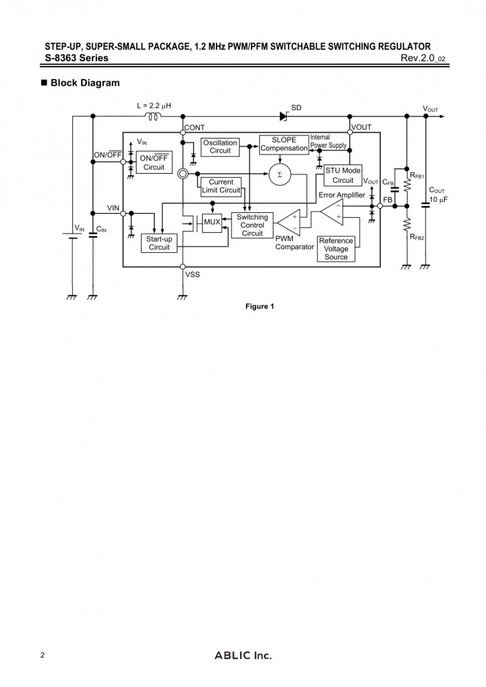 S-8363B-I6T1U2 datasheet page 2