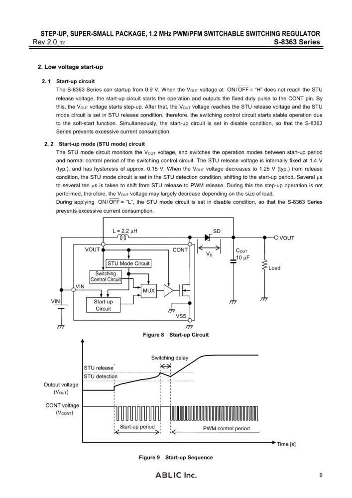 S-8363B-I6T1U2 datasheet page 9