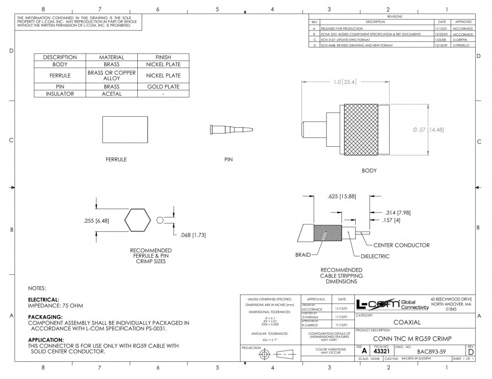 BAC893-59 technical document preview