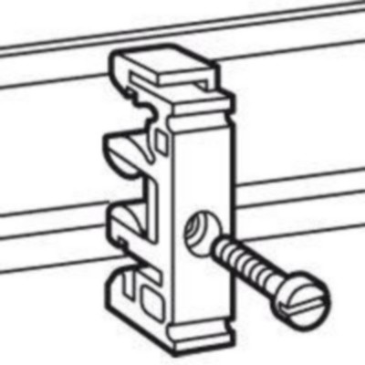 Fixing equipment - on rails EN 60715 - for M5 screw for sale