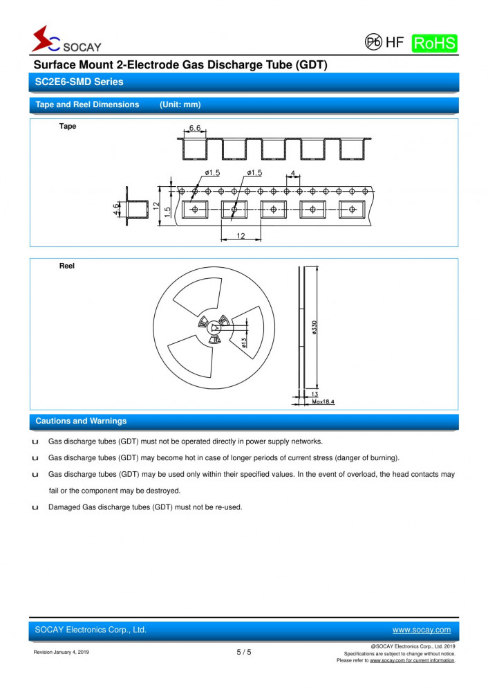SC2E6-SMD datasheet page 5