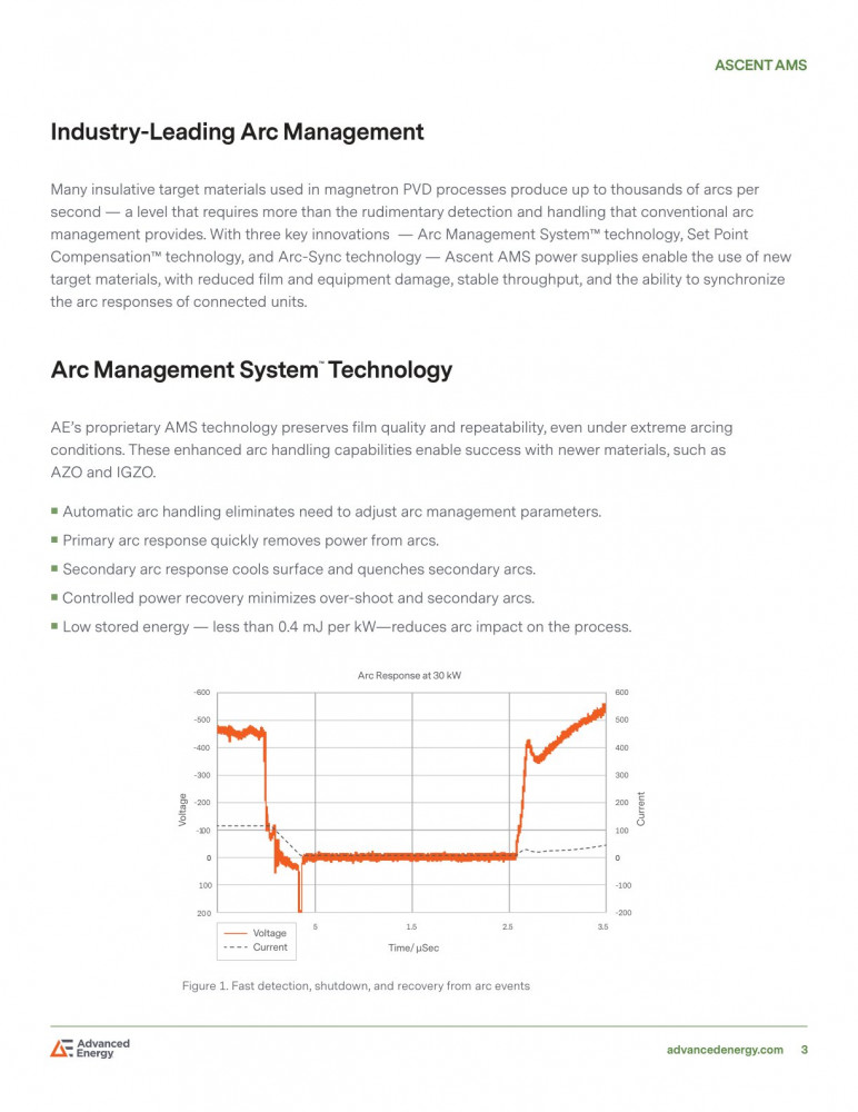 Ascent AMS product documentation page 3