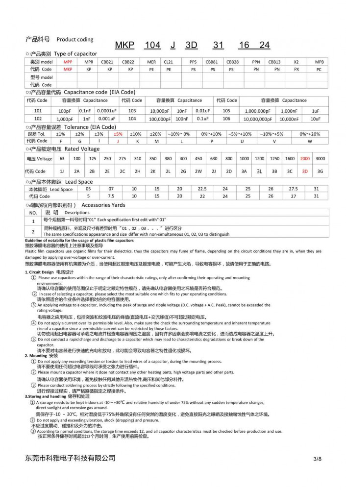 KYET product construction page