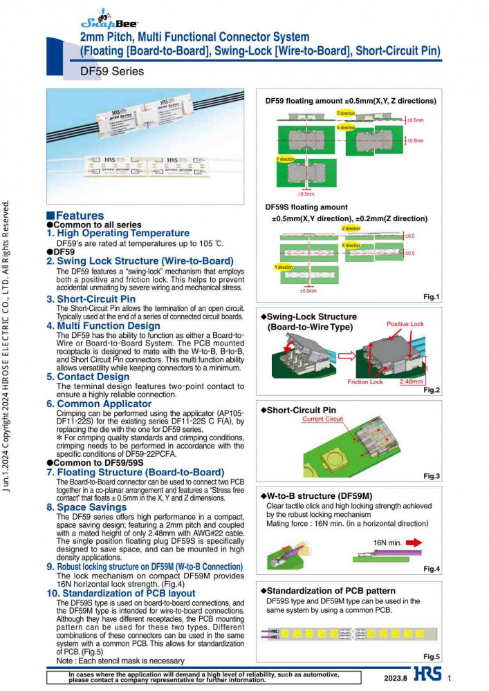 HRS DF59 catalog page 1