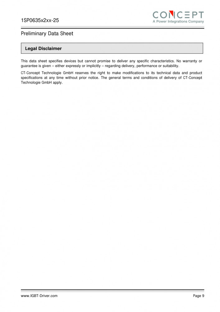 1SP0635S2M1-25 data sheet page 9