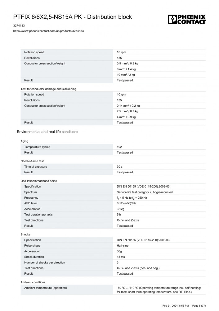 Phoenix Contact 3274183 datasheet page 5