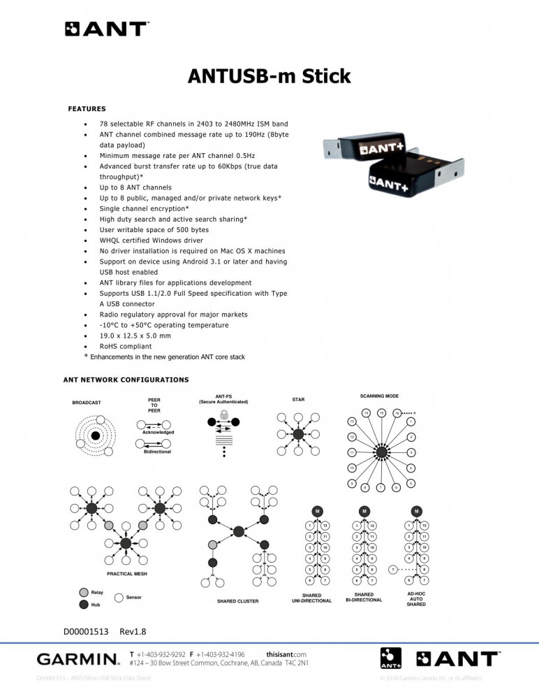 ANTUSB-M document page 1