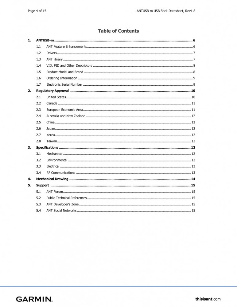 ANTUSB-M document page 4