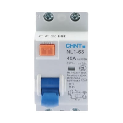 CHINT NL18-20 20A Miniature Residual Current Circuit Breaker