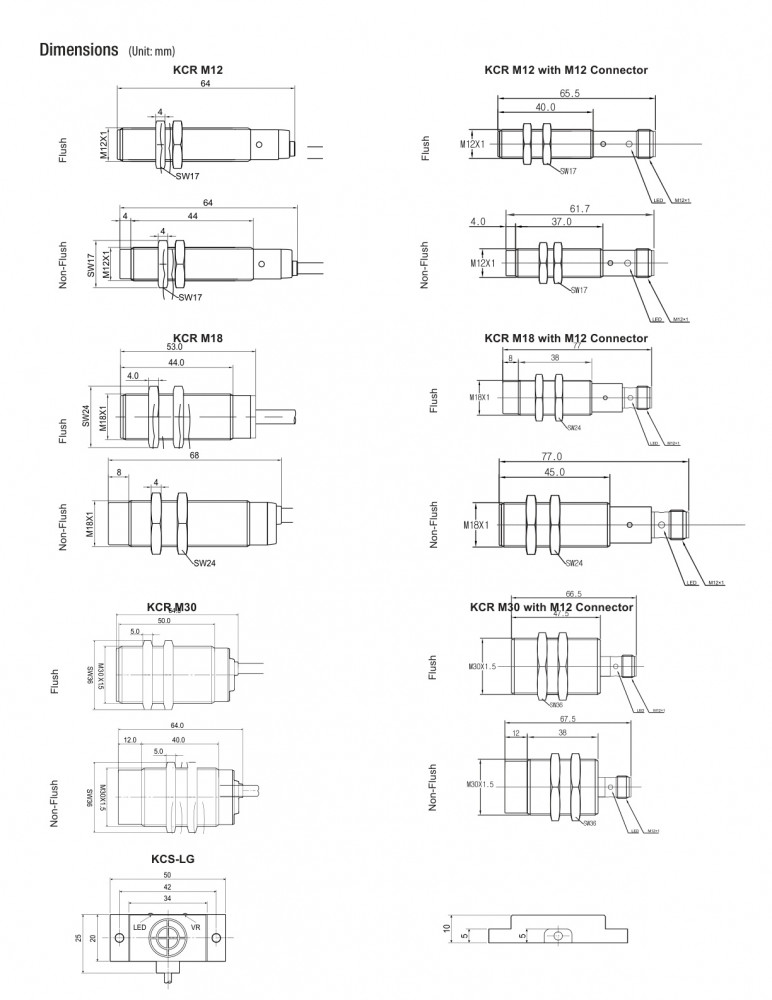 KCS Series technical document, page 2