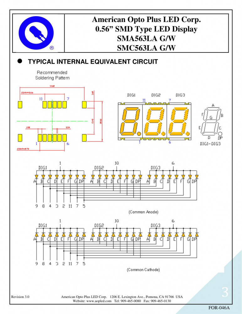 SMC563LA datasheet page 3