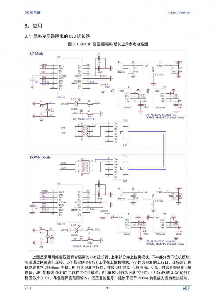 CH318T datasheet page 7