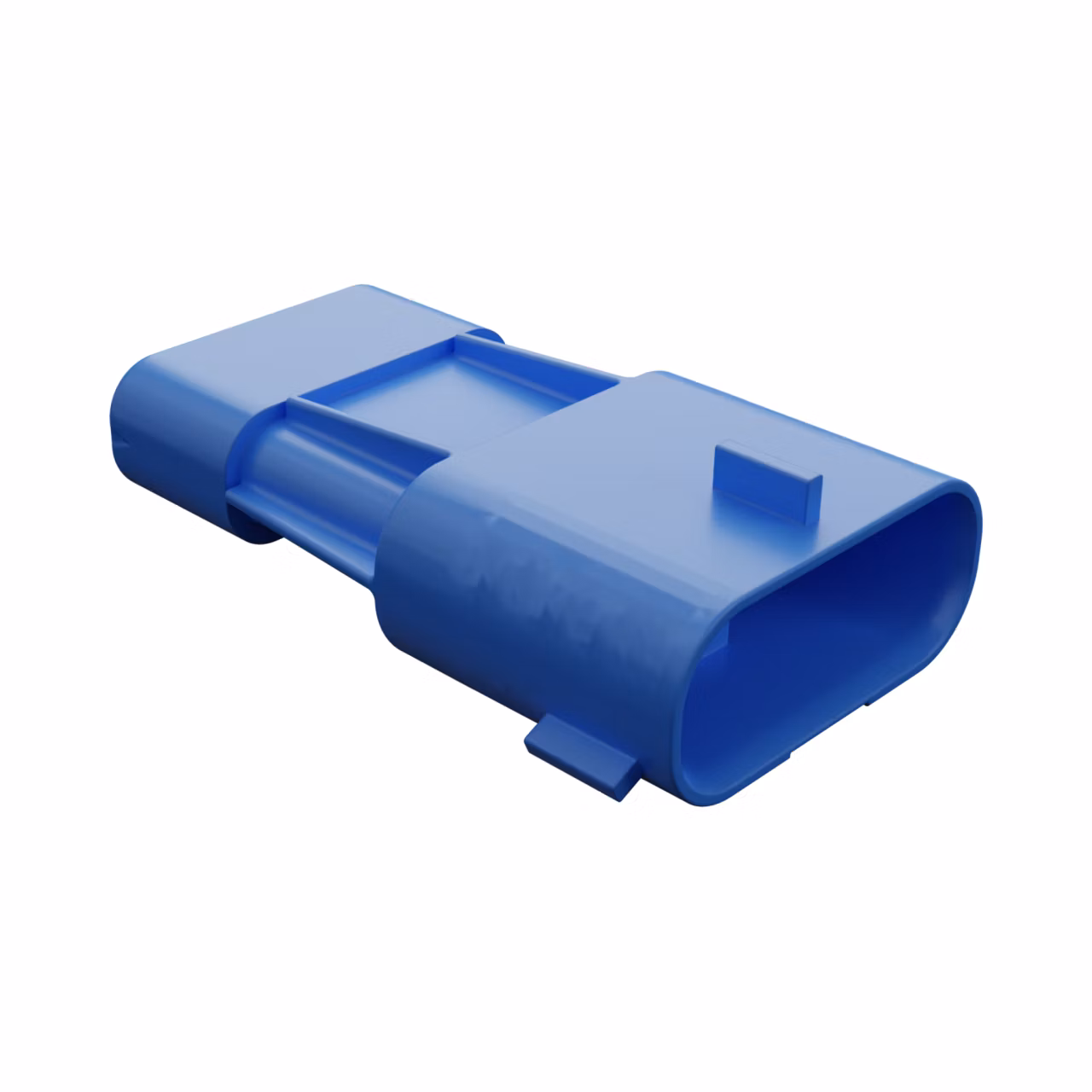 Squba Sealed Plug Assembly, 1.80mm Pitch, Single Row, 8 Circuits, Blue for sale