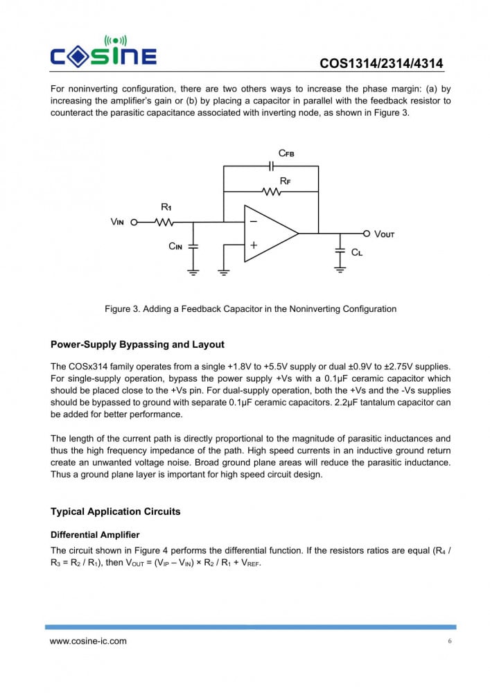 COS2314SR datasheet page 6