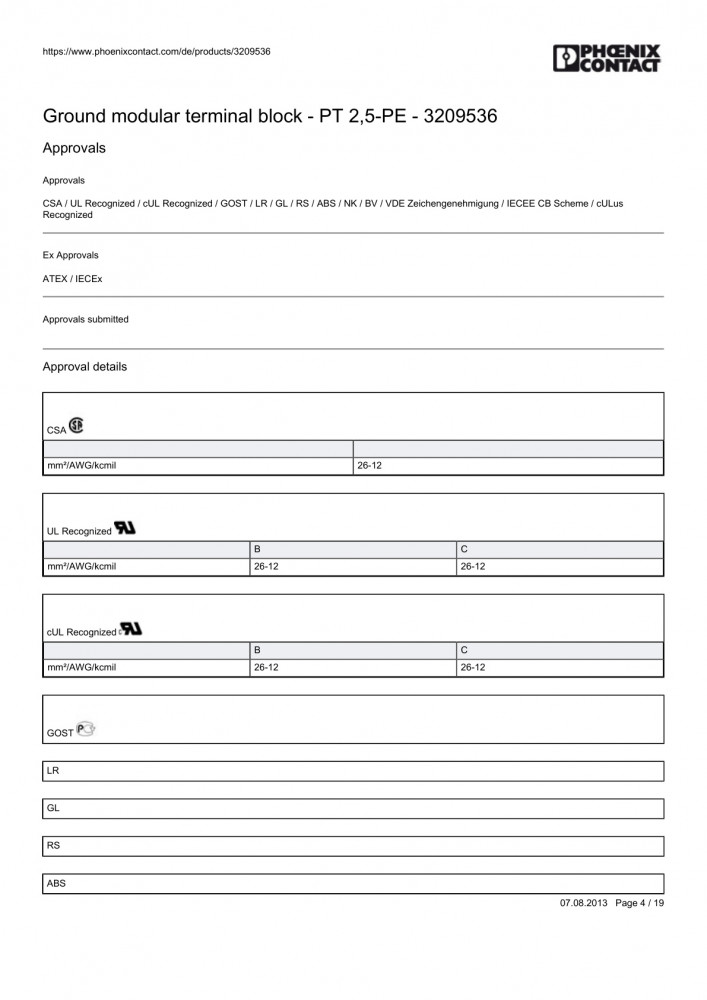 PT 2,5-PE 3209536 technical document page 4