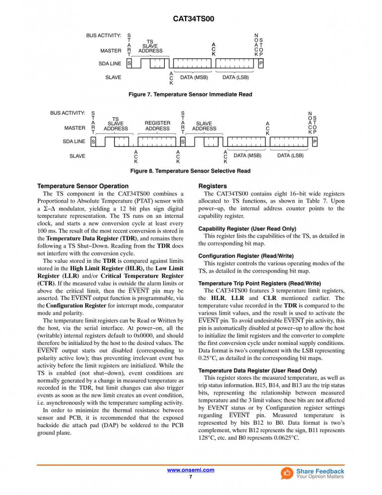 CAT34TS00 datasheet page 7