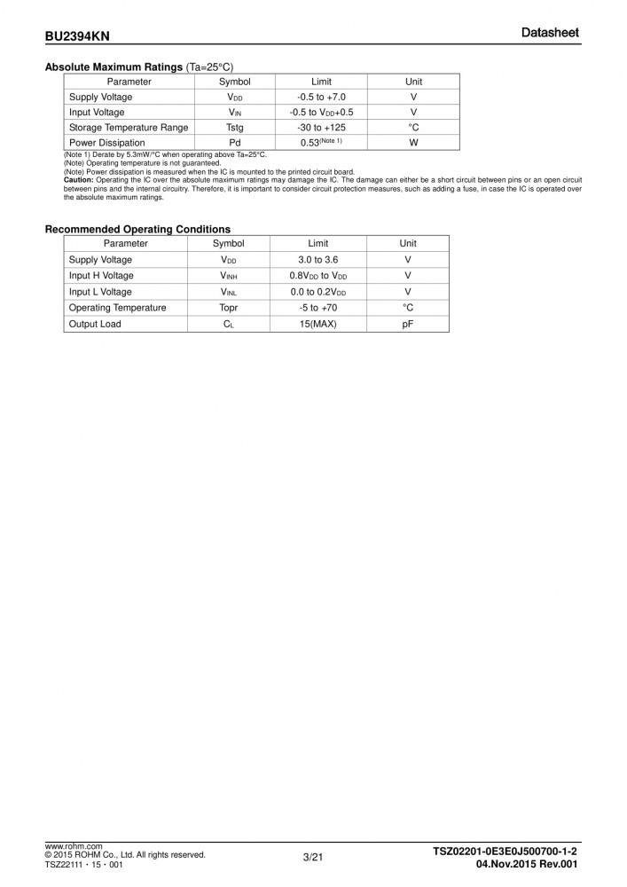 Technical document page 3