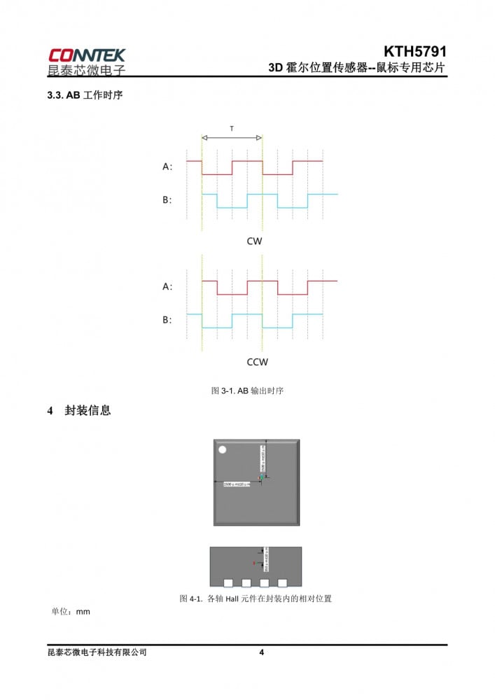 KTH5791 datasheet page 4